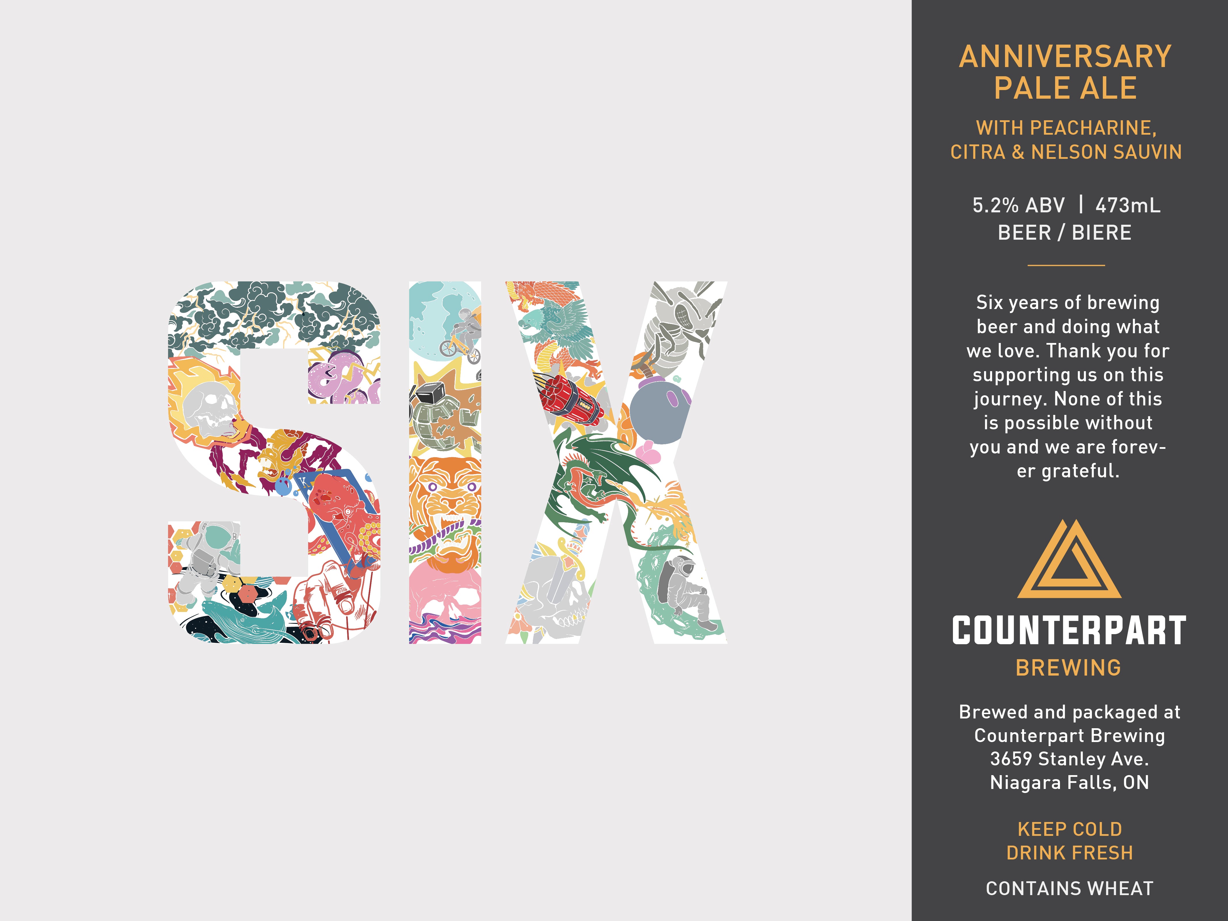 Six | $4.65 – Counterpart Brewing