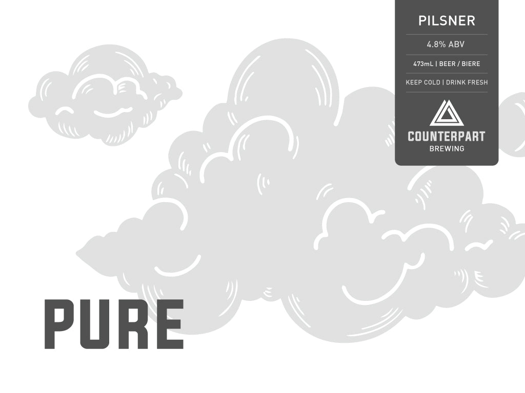 Pure | Pilsner | $4.42 – Counterpart Brewing