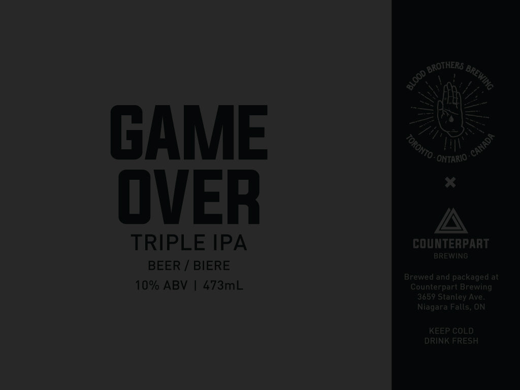 GAME OVER – Counterpart Brewing